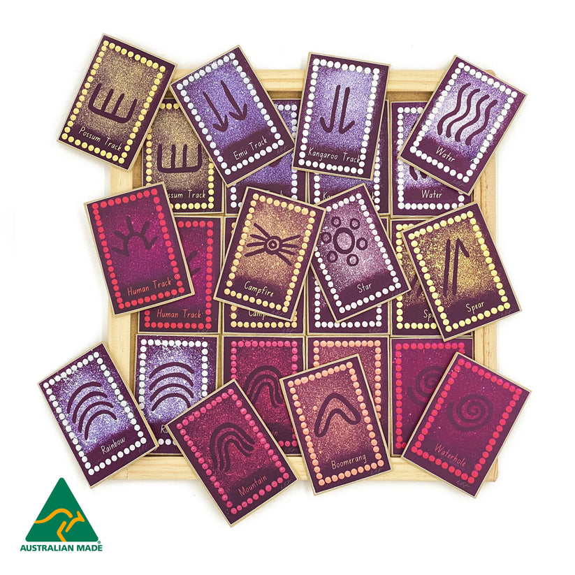 Aboriginal Art Symbols Memory Game – Indigenous Resources Online