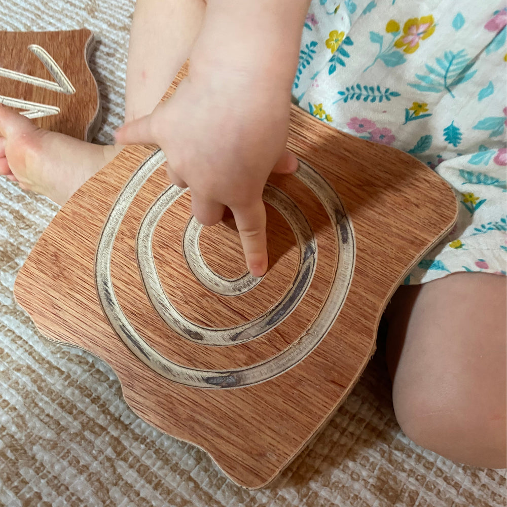 Aboriginal Symbols Finger Tracing Cards