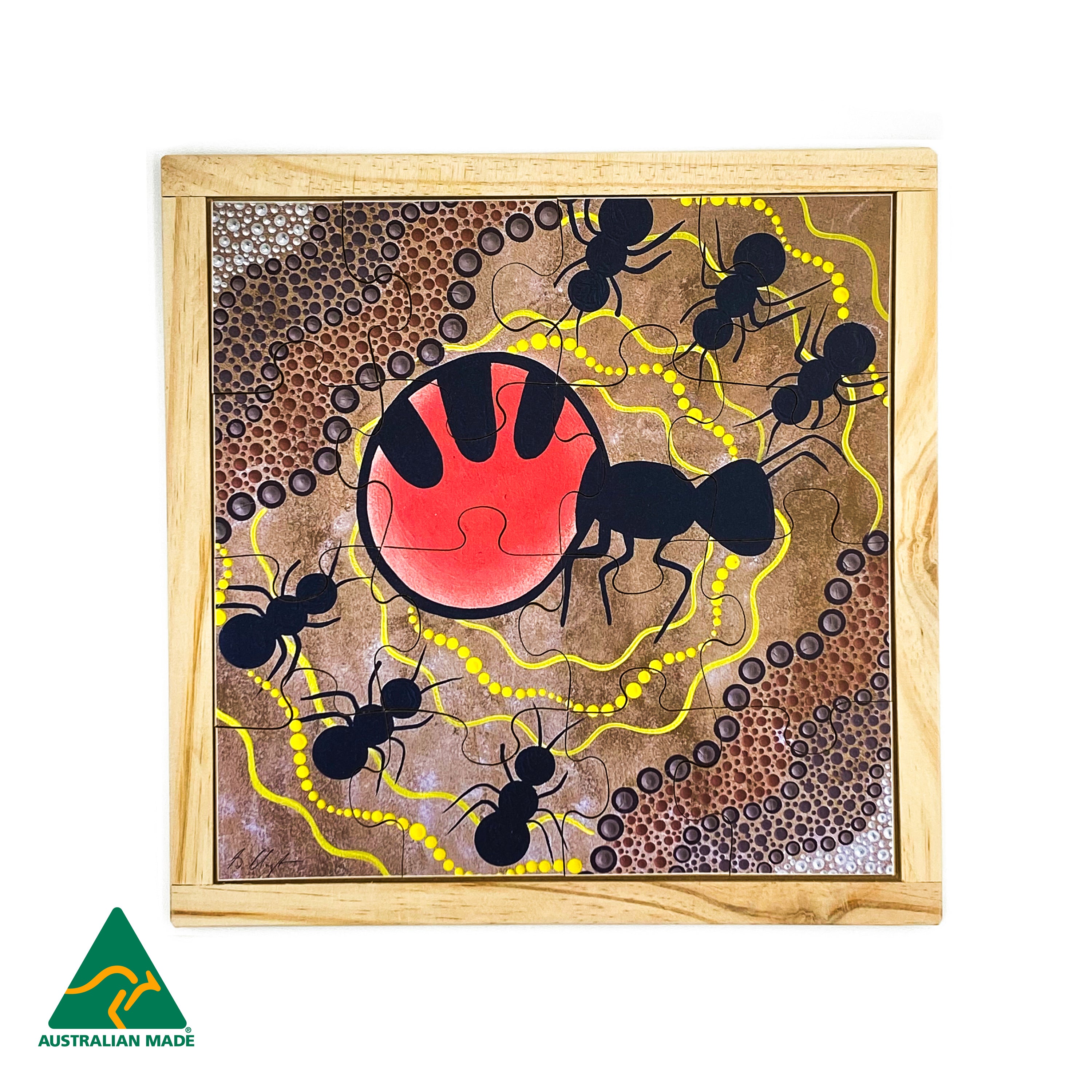 Aboriginal Art Honey Ant Puzzle – Indigenous Resources Online