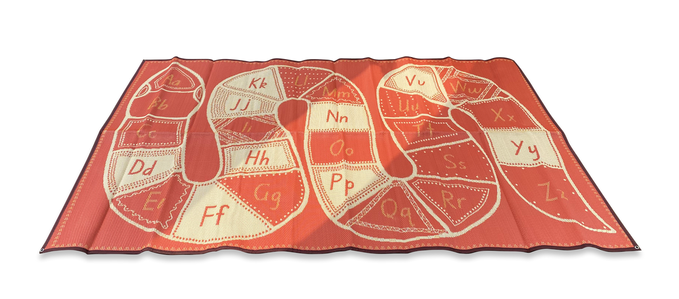 Rainbow Serpent Alphabet Outdoor Mat – Indigenous Resources Online