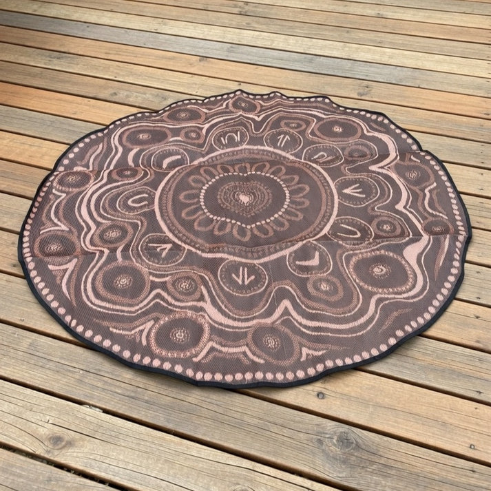 Aboriginal Art Yarning Circle Outdoor Mat – Indigenous Resources Online