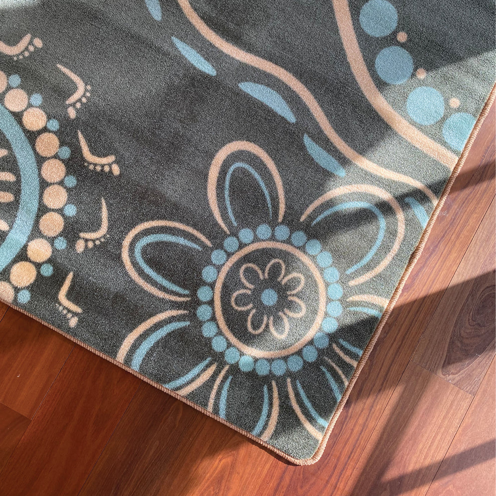 Aboriginal Eucalyptus Rug – Indigenous Resources Online