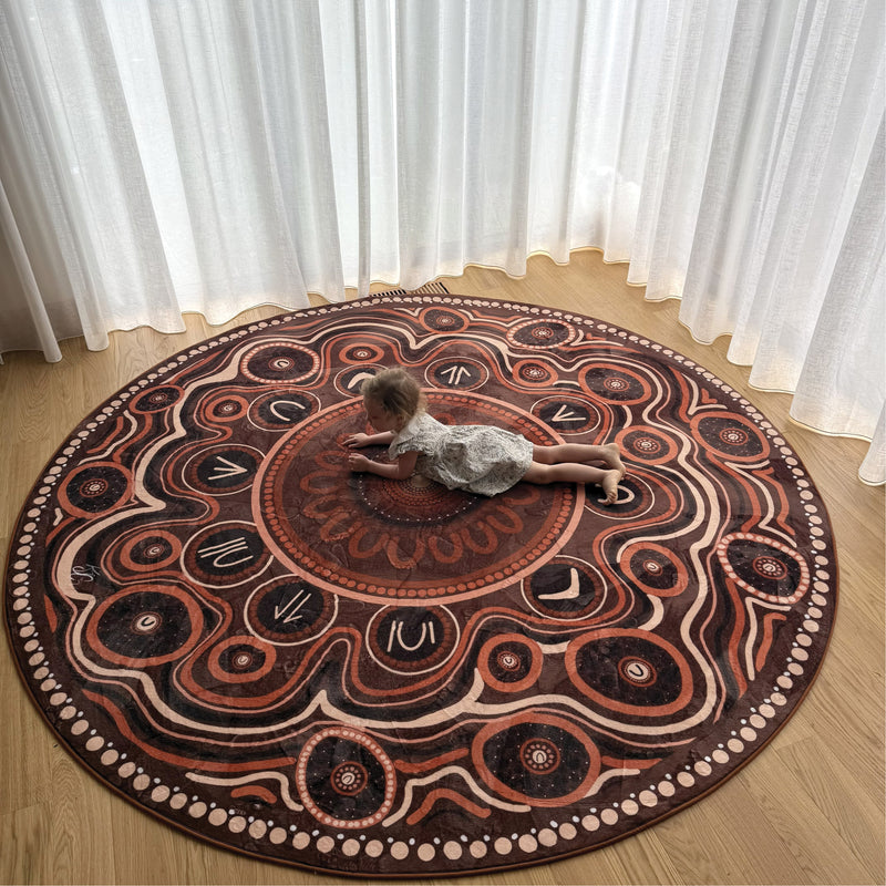 Aboriginal Art Yarning Circle Outdoor Mat – Indigenous Resources Online