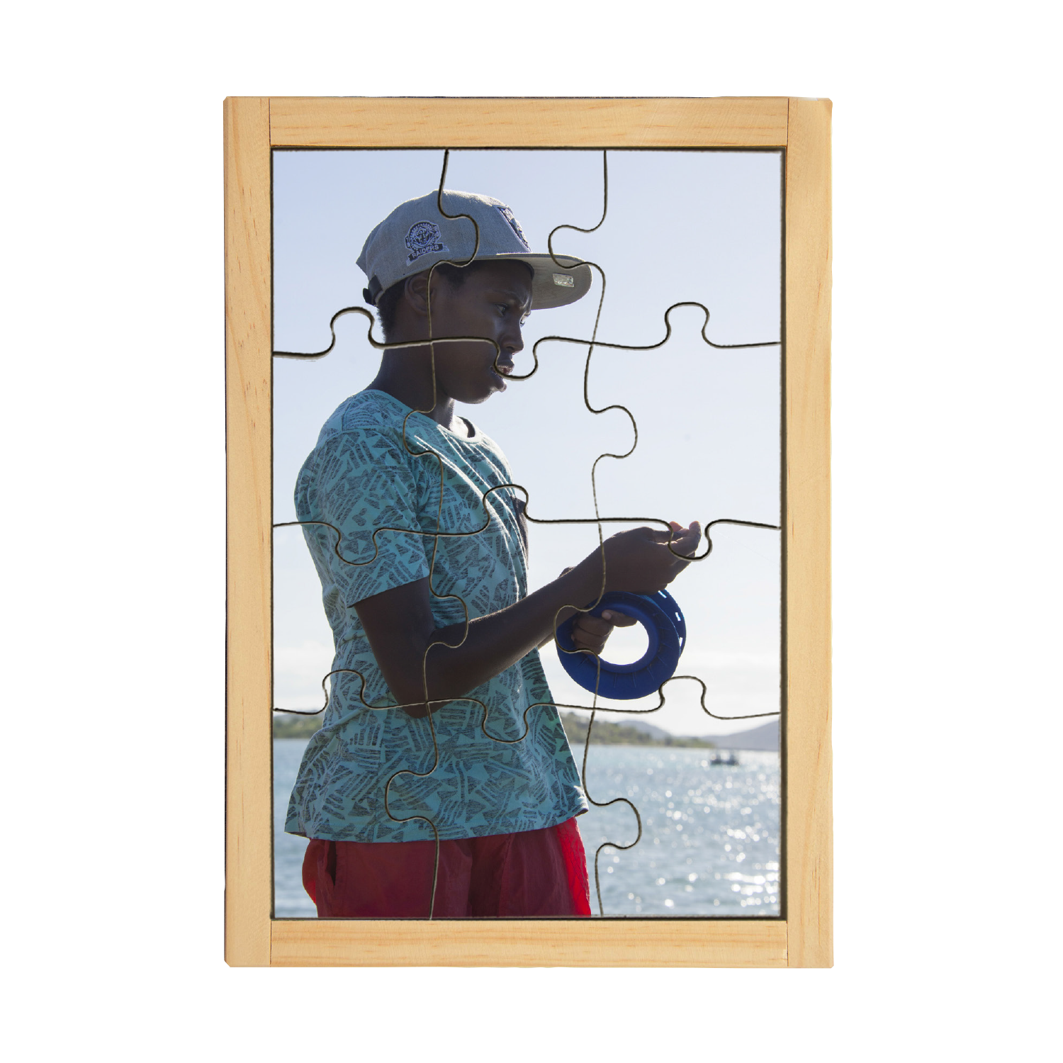 Torres Strait Islander Boy Fishing Puzzle – Indigenous Resources Online